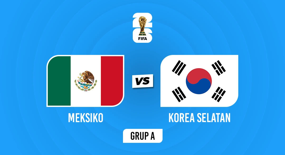 Meksiko vs Korea Selatan Grup A FIFA World Cup 2026: Jadwal, Statistik ...
